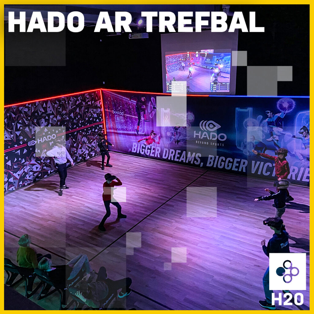 HADO AR Trefbal - Dé techno sport van de wereld