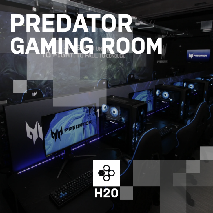 Predator Gaming Room: gaming bootcamp studio omgeving Amsterdam