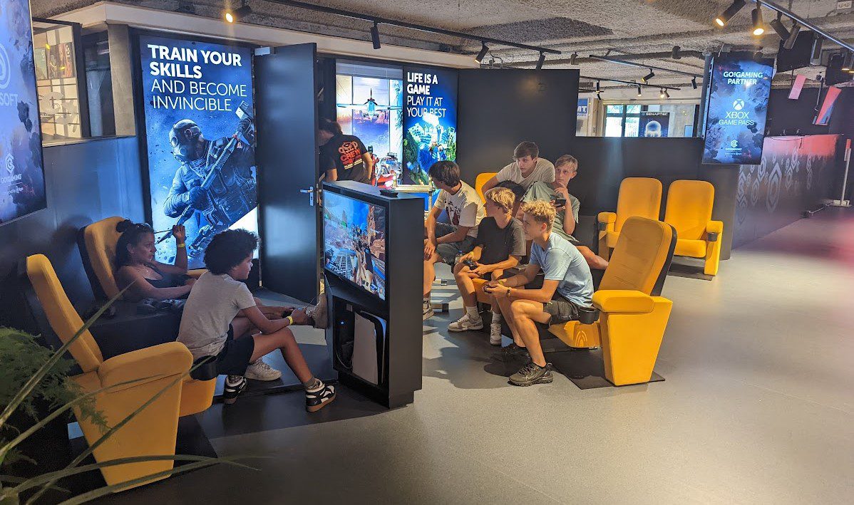 GoGamingLab - proeftuin van Go!Gaming, een samenwerking van H20 en Pathé